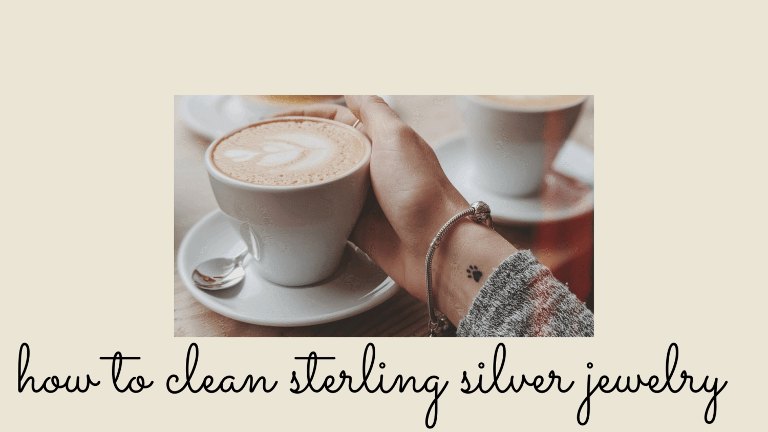 How to clean sterling silver jewelry