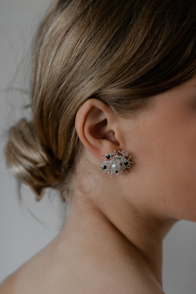 Blue Sapphire Push-Back Earrings - Jewelry and Accessories